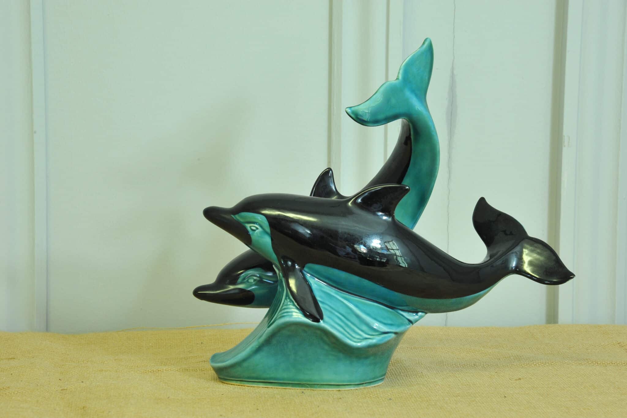 Vintage Poole Pottery Double Dolphin - Village Vintage